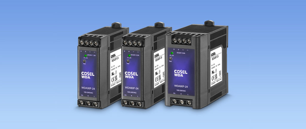 COSEL announces three new DIN Rail power supplies for industrial ...